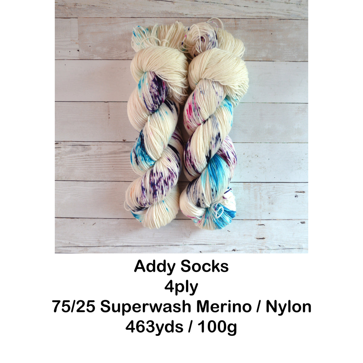 Blue Raspberry | Addy Socks – Brediculous Yarns